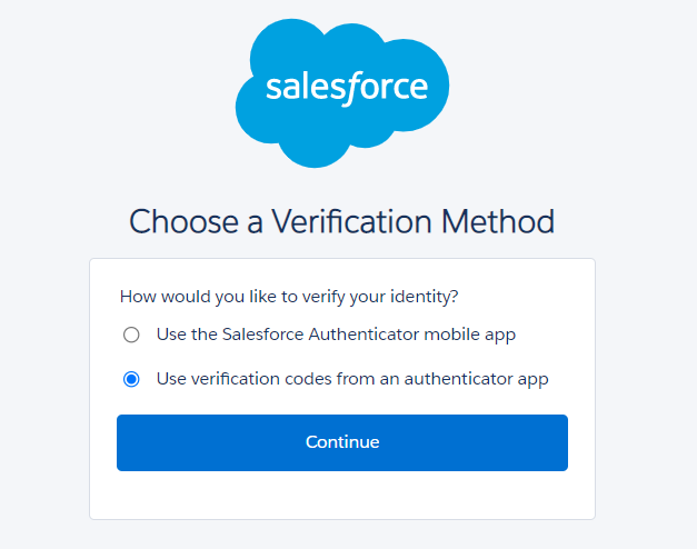 How to Log Into Salesforce Using MFA - Student Advisors